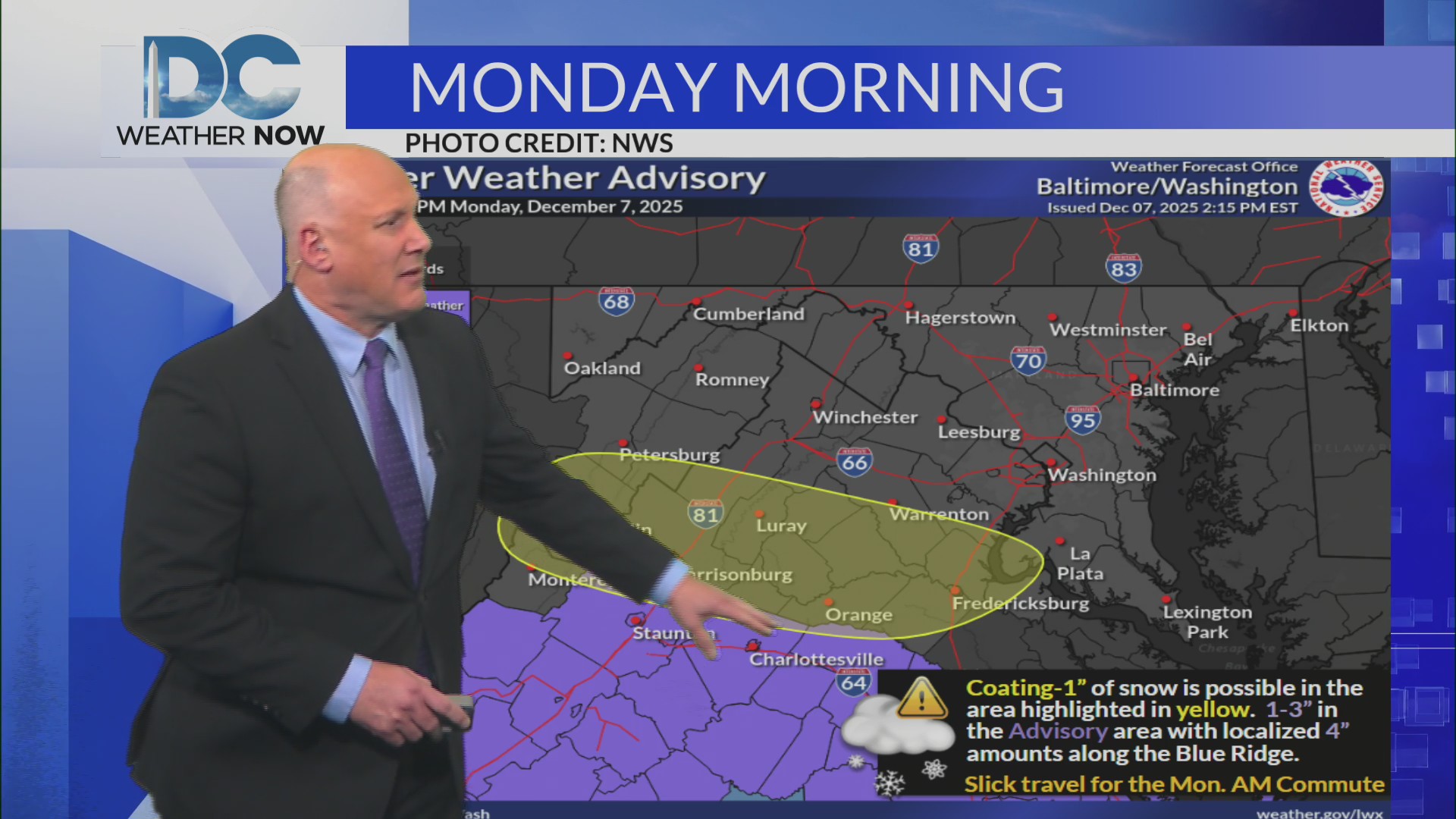 Parts of the DMV under a Freezing Fog Advisory – DC News Now | DC ...