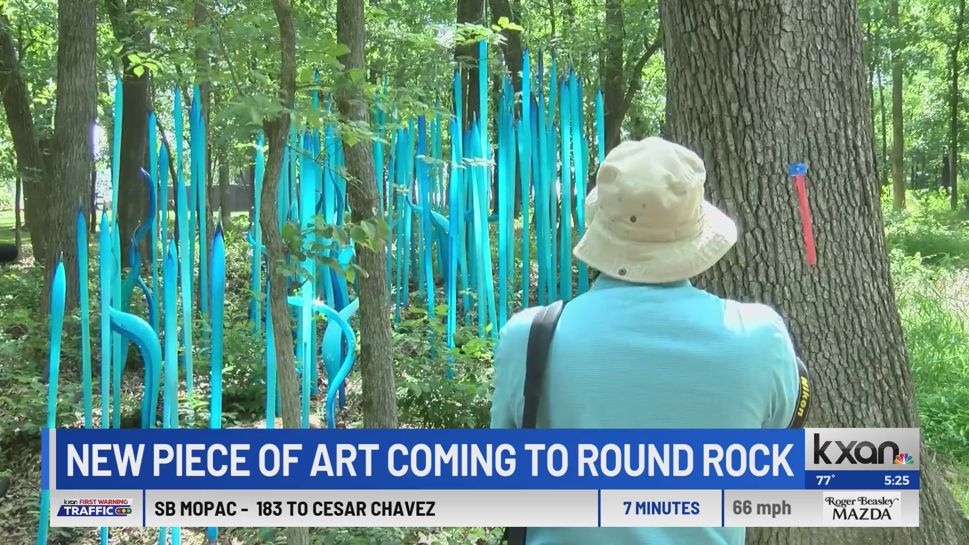 New glass art installation coming to Round Rock – KXAN Austin