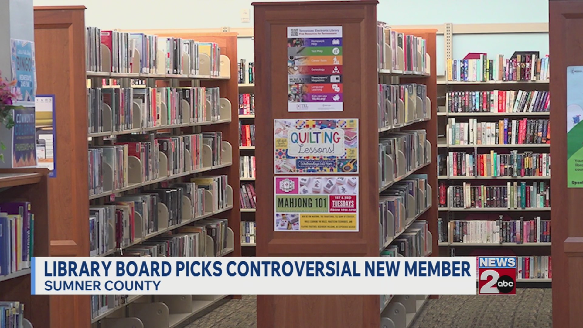 Sumner County Library Board picks controversial new member – WKRN News 2