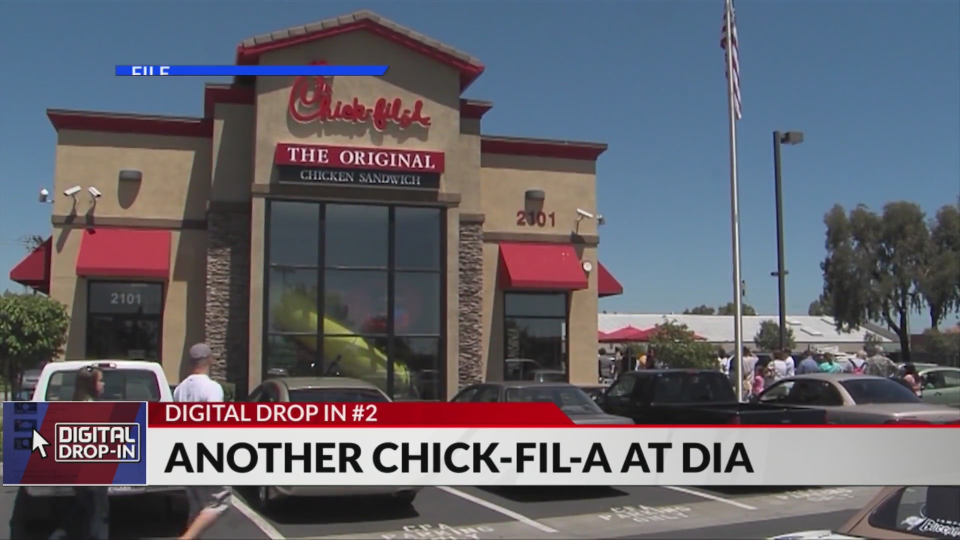 Another Chick-fil-A? DIA opens second of beloved fast food chain ...