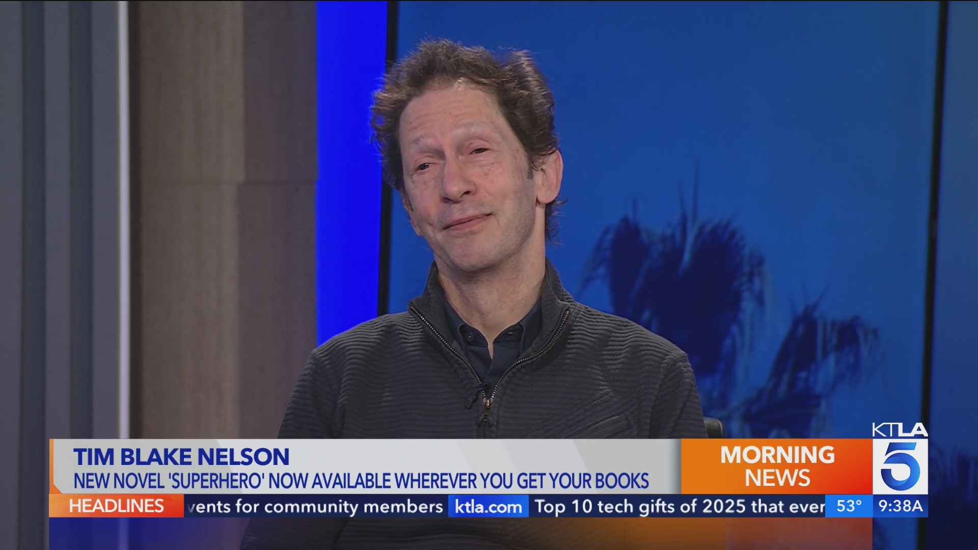 Tim Blake Nelson talks new novel ‘Superhero’ and new film ‘The ...