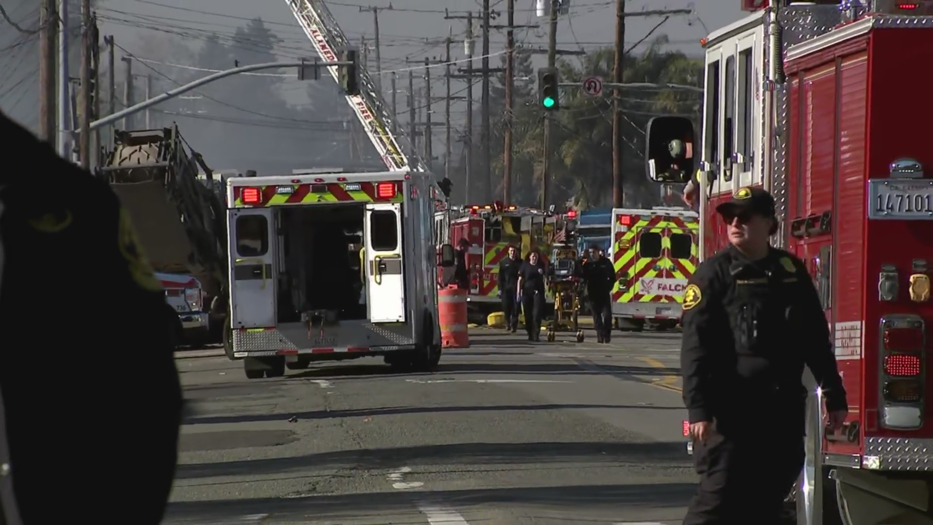 Massive plume of smoke over Hayward as units respond to fire, possible ...