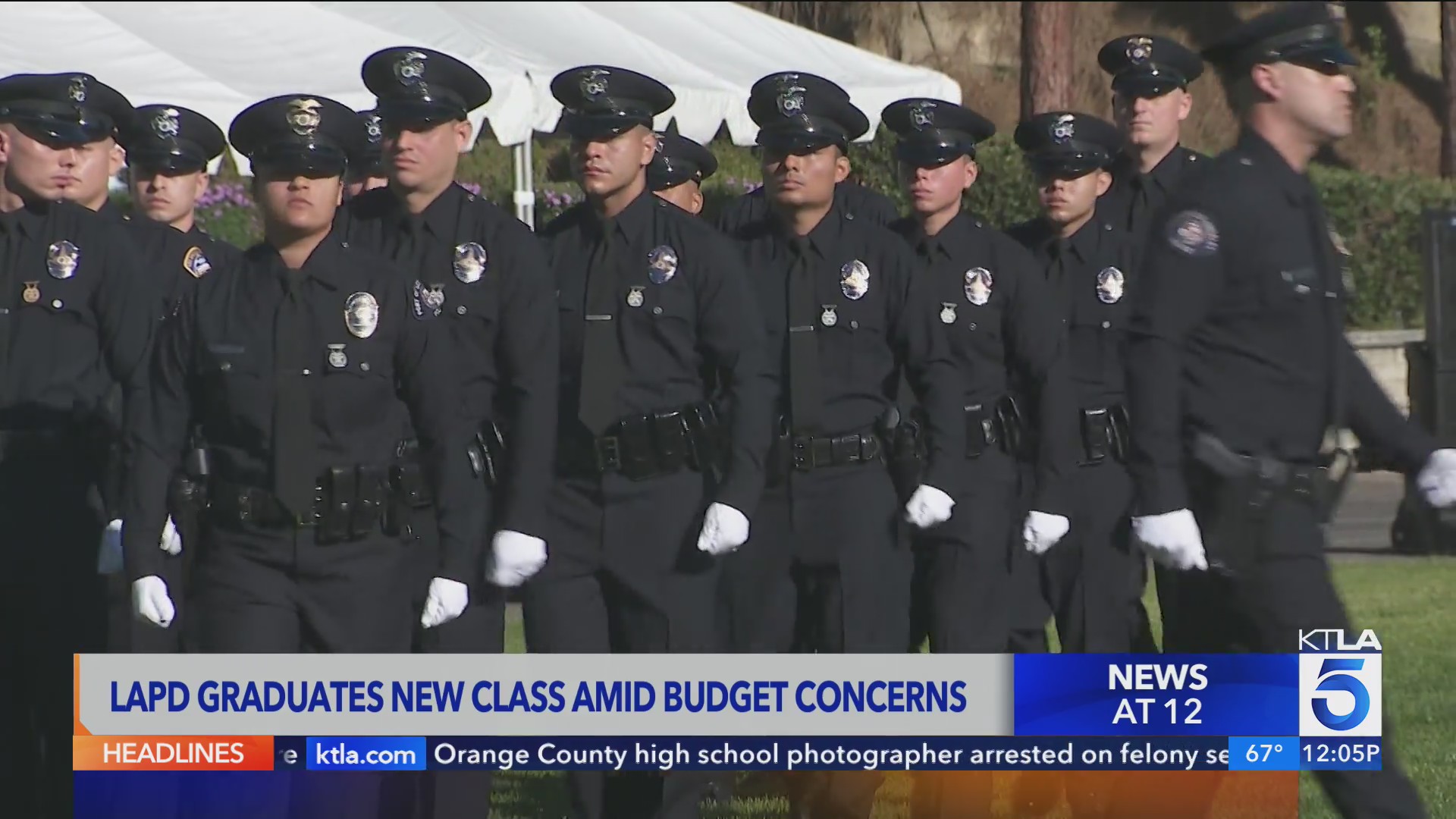 LAPD could halt hiring of new officers without $4.4M in funding – KTLA