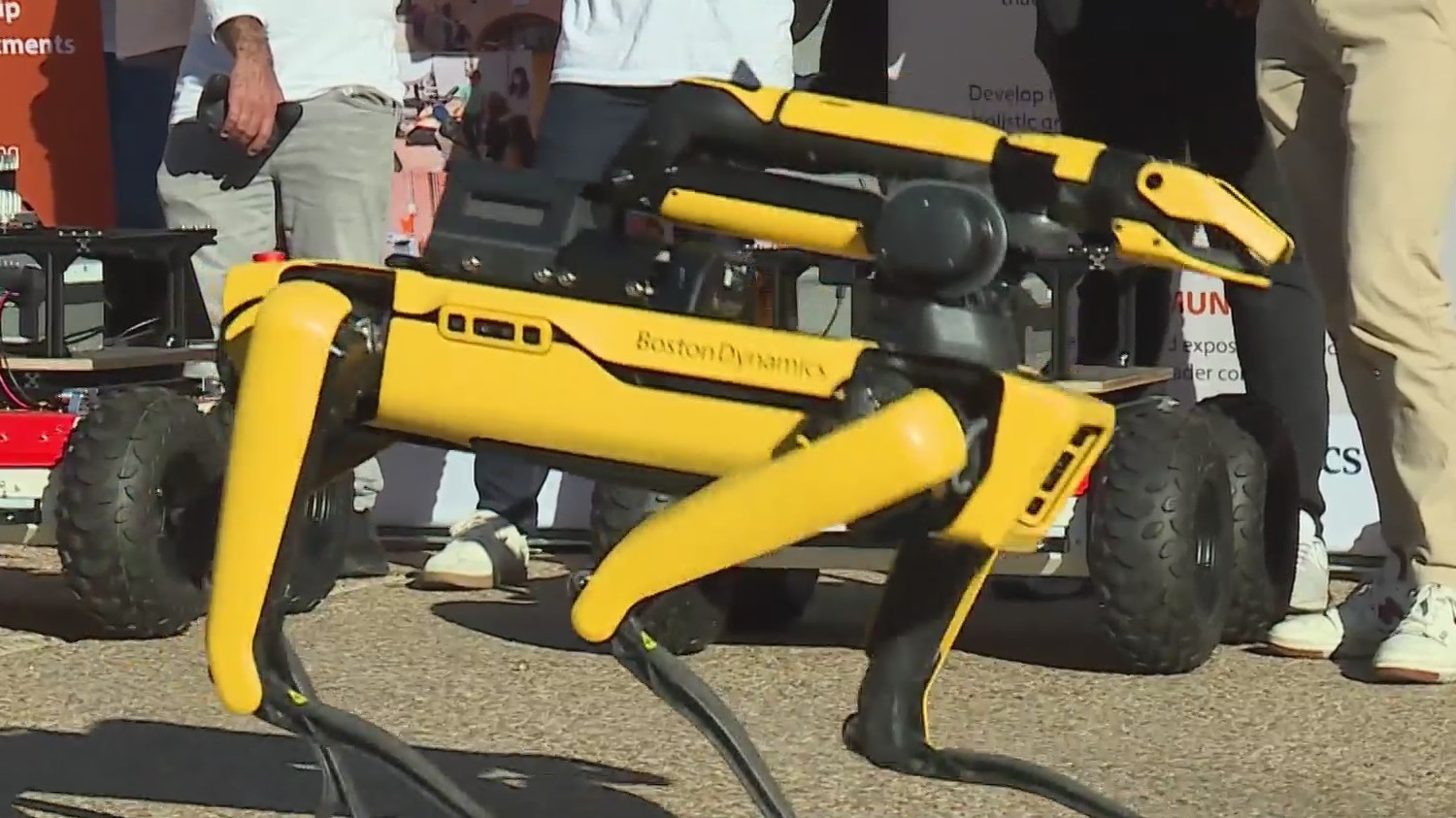 Robots march across University of Texas in display of power and ...