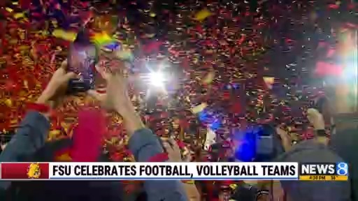 Ferris State celebrates championship teams on Spirit Day – WOODTV.com