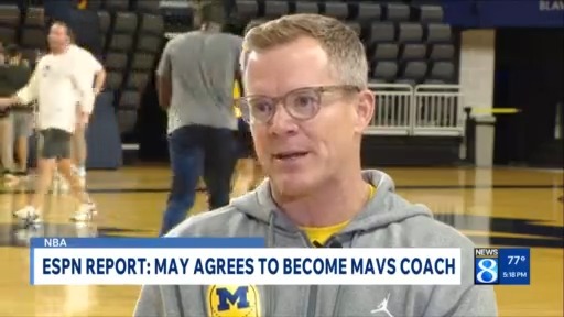 Report: Dusty May agrees to become Mavs coach – KELOLAND.com