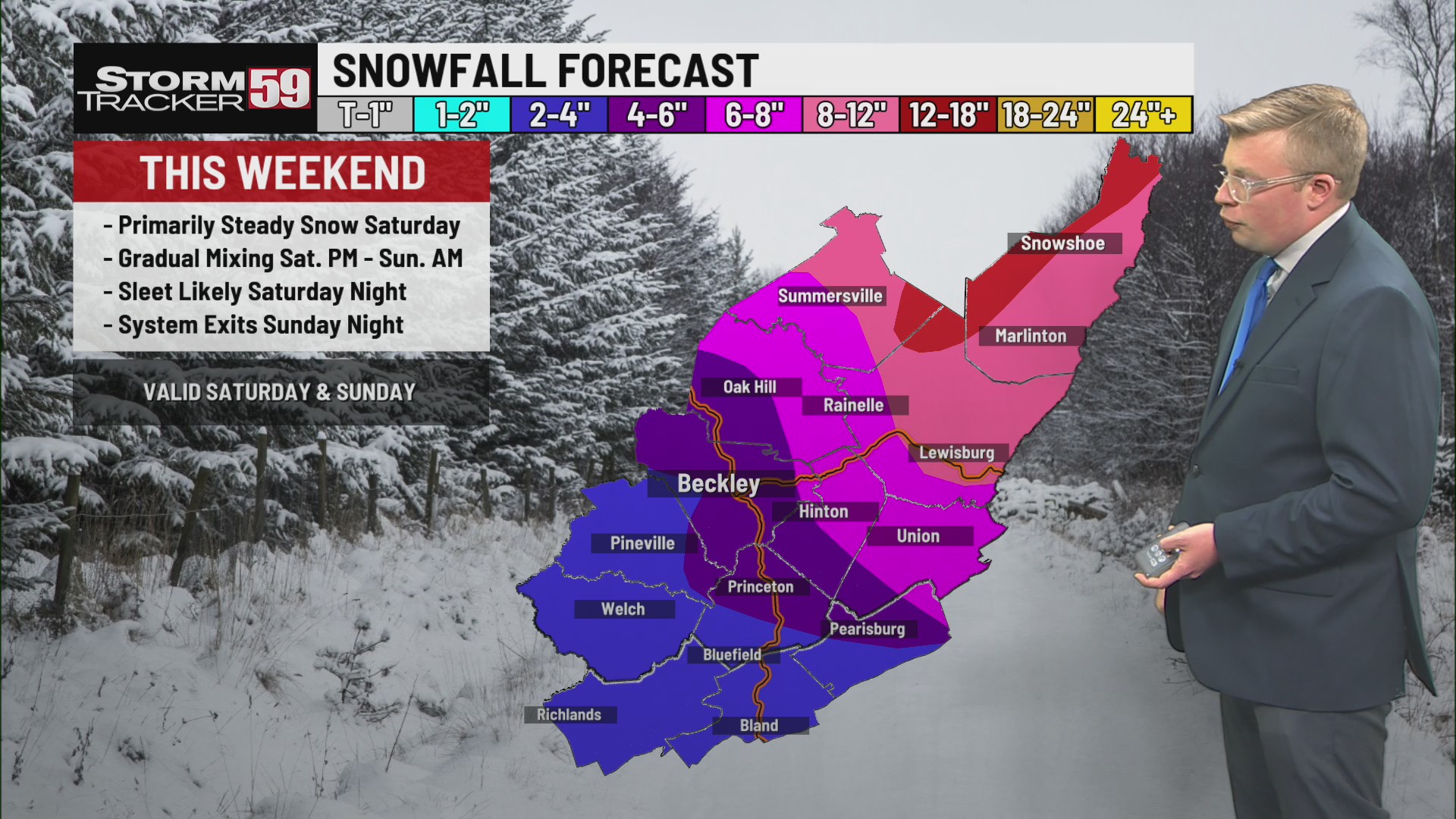 Winter storm targets West Virginia – the latest on what to expect – WVNS