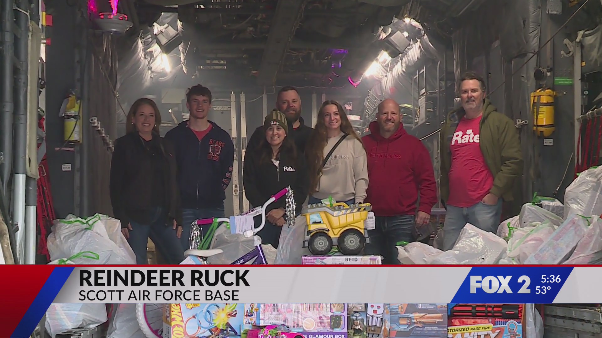 Scott Air Force Base hosts Reindeer Rucks event – FOX 2