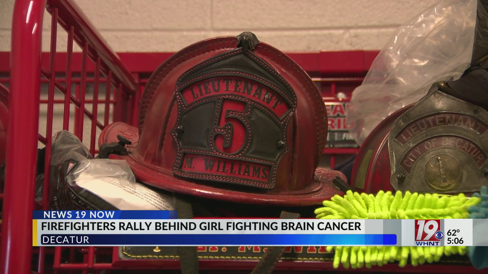 Firefighters Rally Behind Girl Fighting Brain Cancer | November 25 ...
