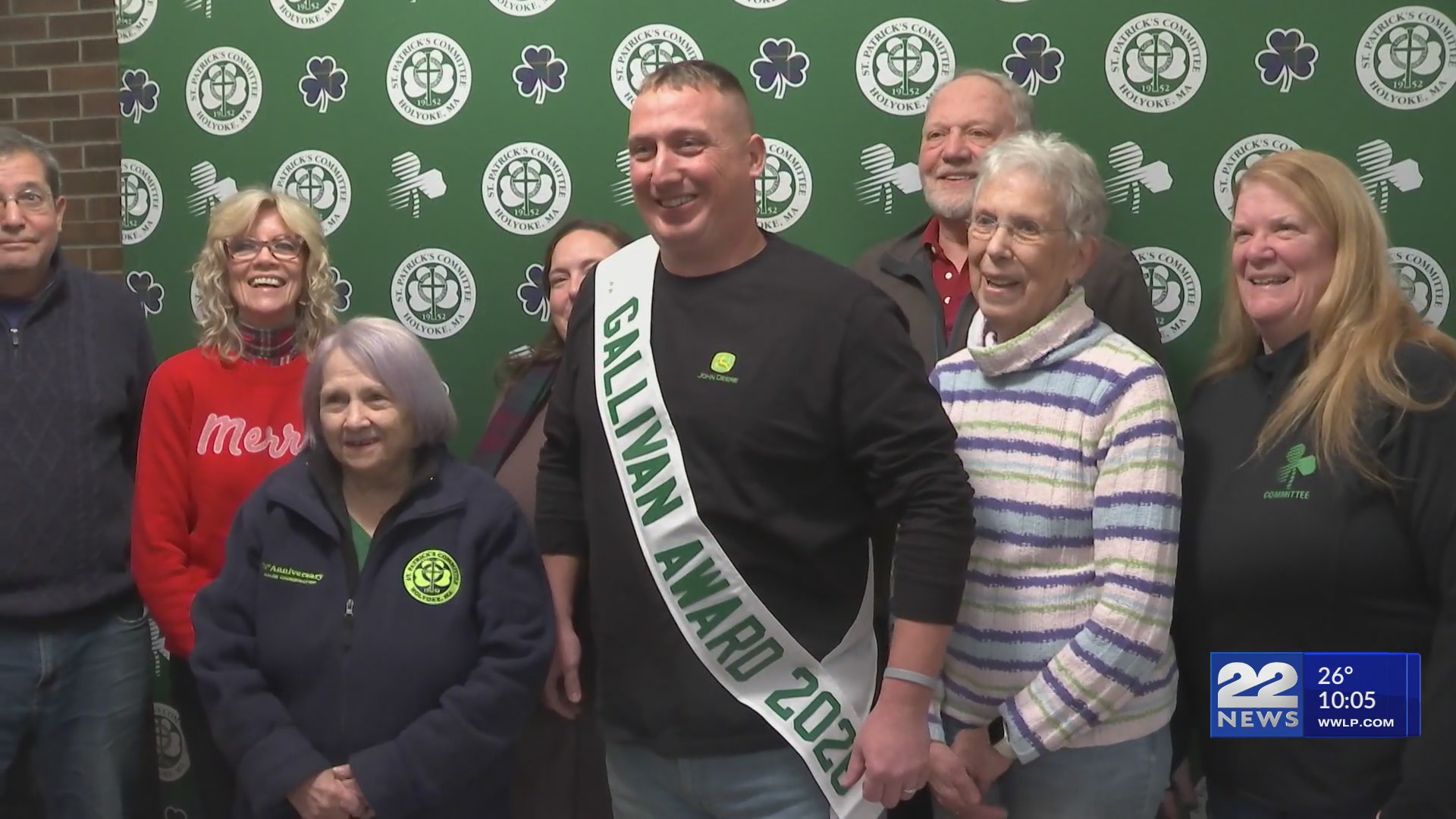 James Menard wins Gallivan Award for Holyoke Parade dedication – WWLP