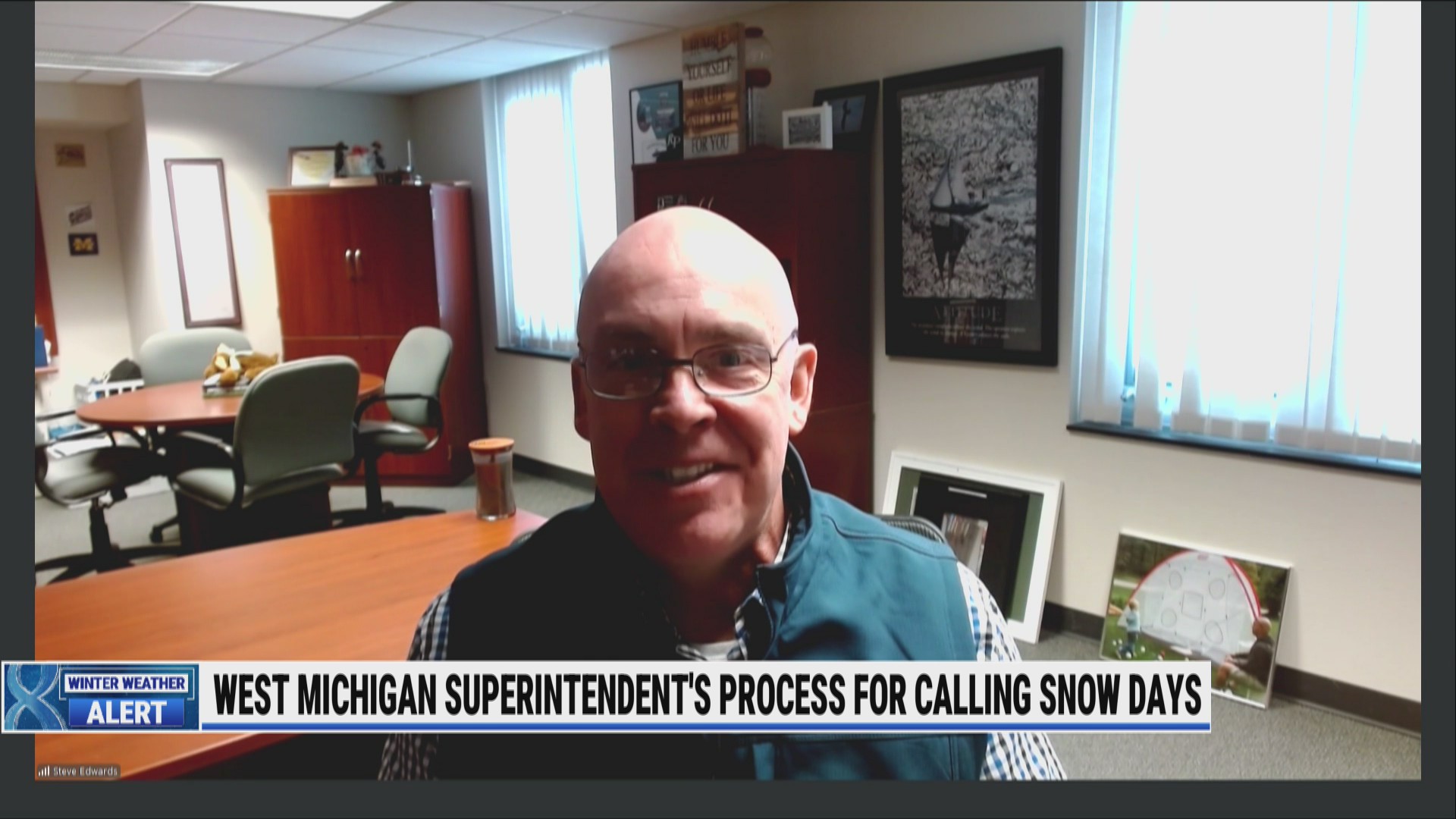 West Michigan superintendent’s process for calling snow days – WOODTV.com