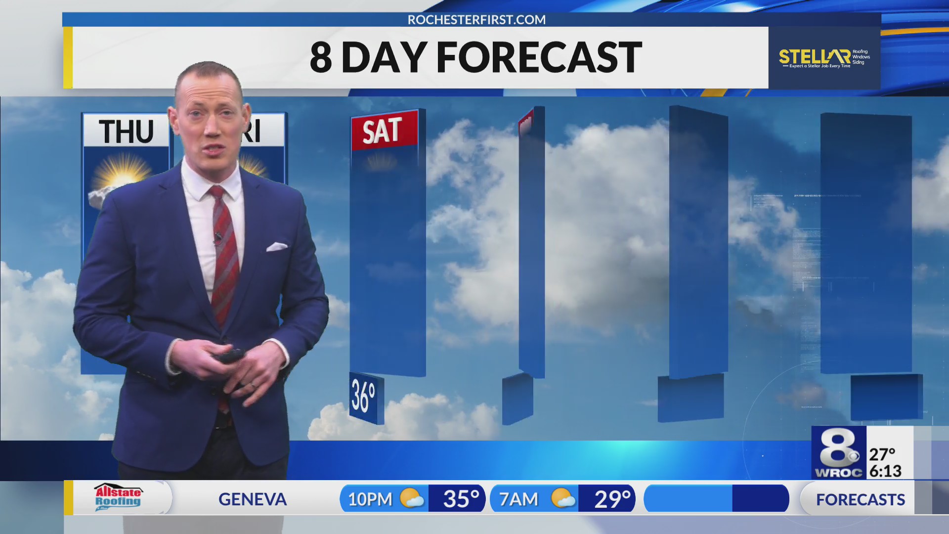 Your News 8 Thursday morning forecast update – RochesterFirst