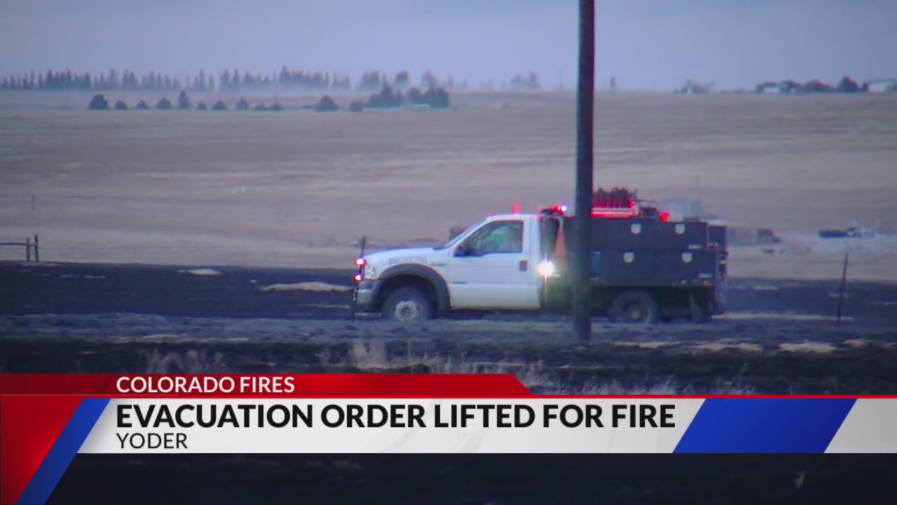 Evacuations lifted for fire in Yoder – FOX21 News Colorado