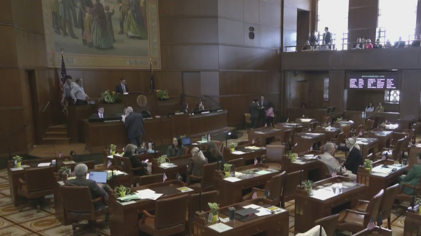 Oregon Republicans stage walkout over Democrat-led transportation ...