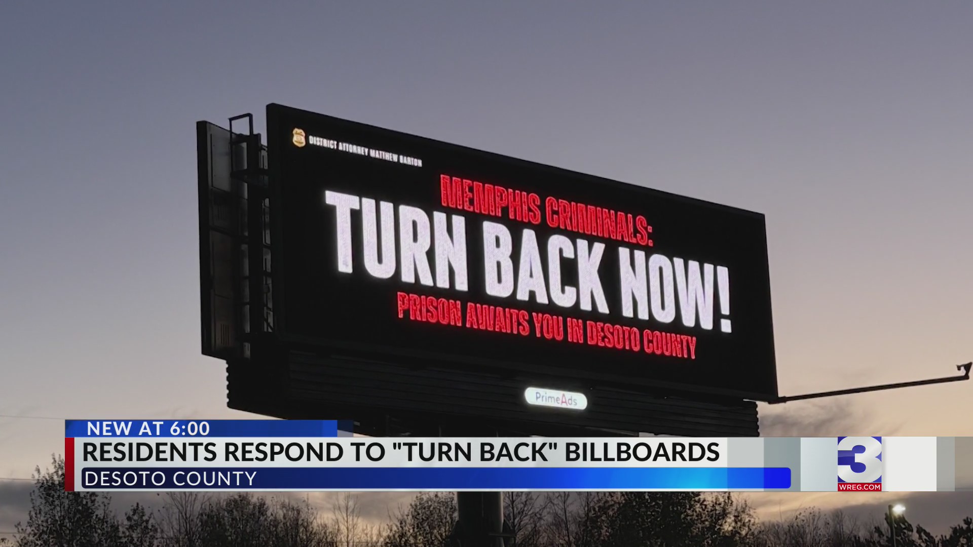 Residents respond to “turn back” billboards – WREG.com