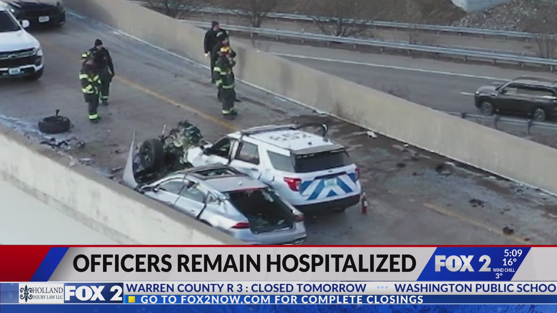 Witnesses describe ‘fireball’ crash on I-170 flyover – FOX 2