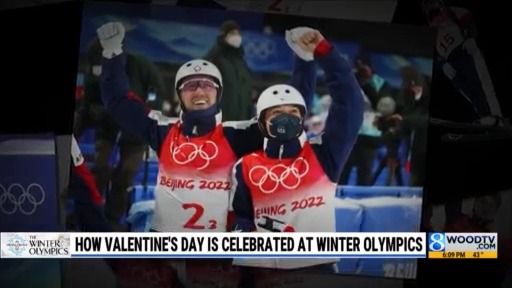 How Valentine’s Day is celebrated at Winter Olympics – WFLA