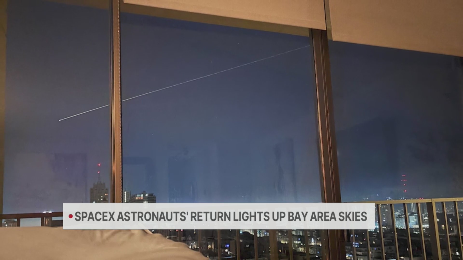 Bright light over Bay Area was astronauts’ return to Earth – CW33 ...