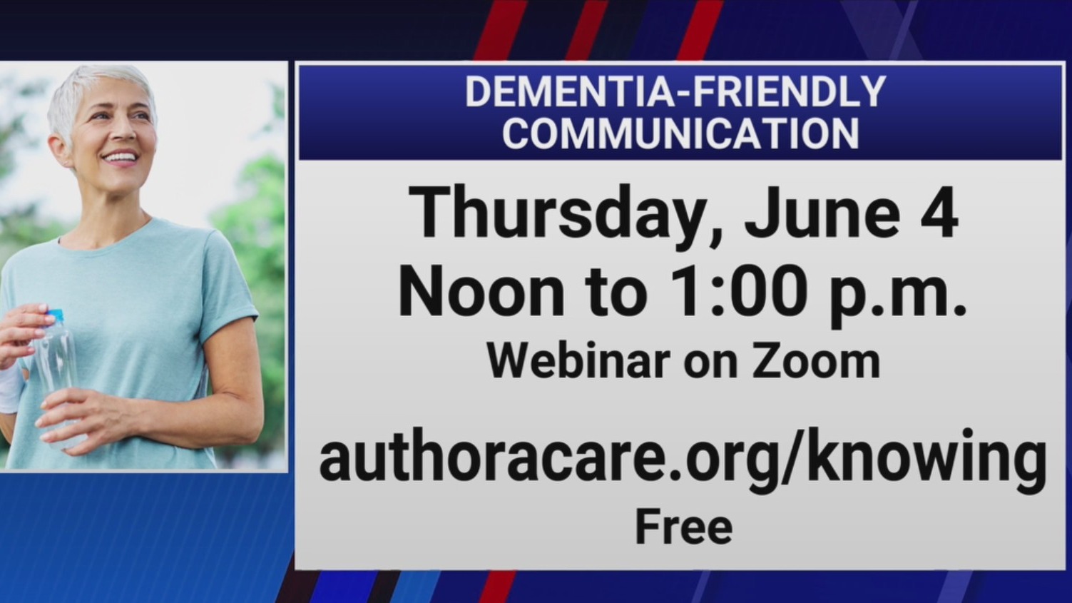 Webinar on dementia-friendly communication upcoming – FOX8 WGHP