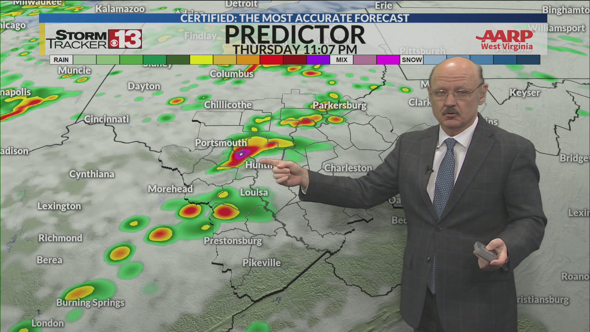 Late Thursday Feb 19, 2026 Storm Update and brief glance at snow – WOWK ...