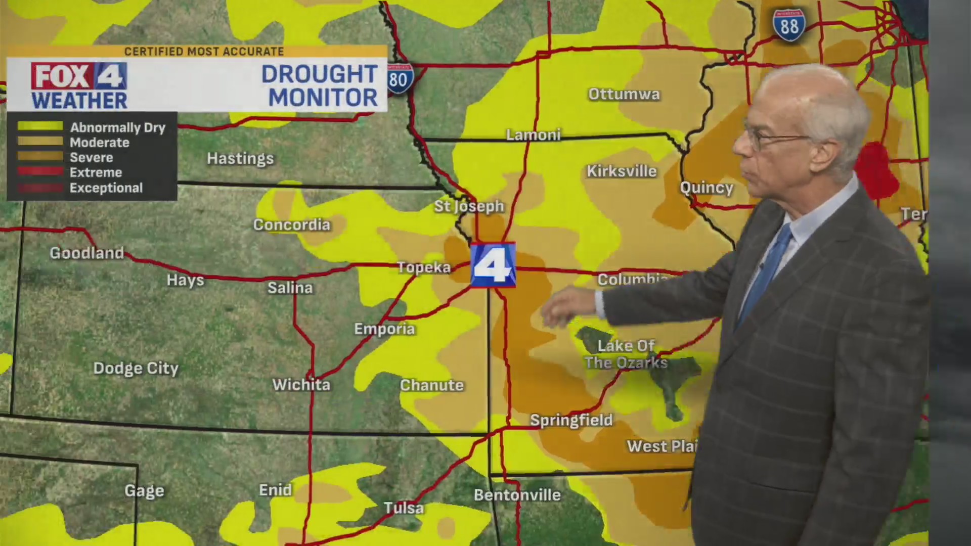 Monday night forecast – FOX 4 Kansas City WDAF-TV | News, Weather, Sports