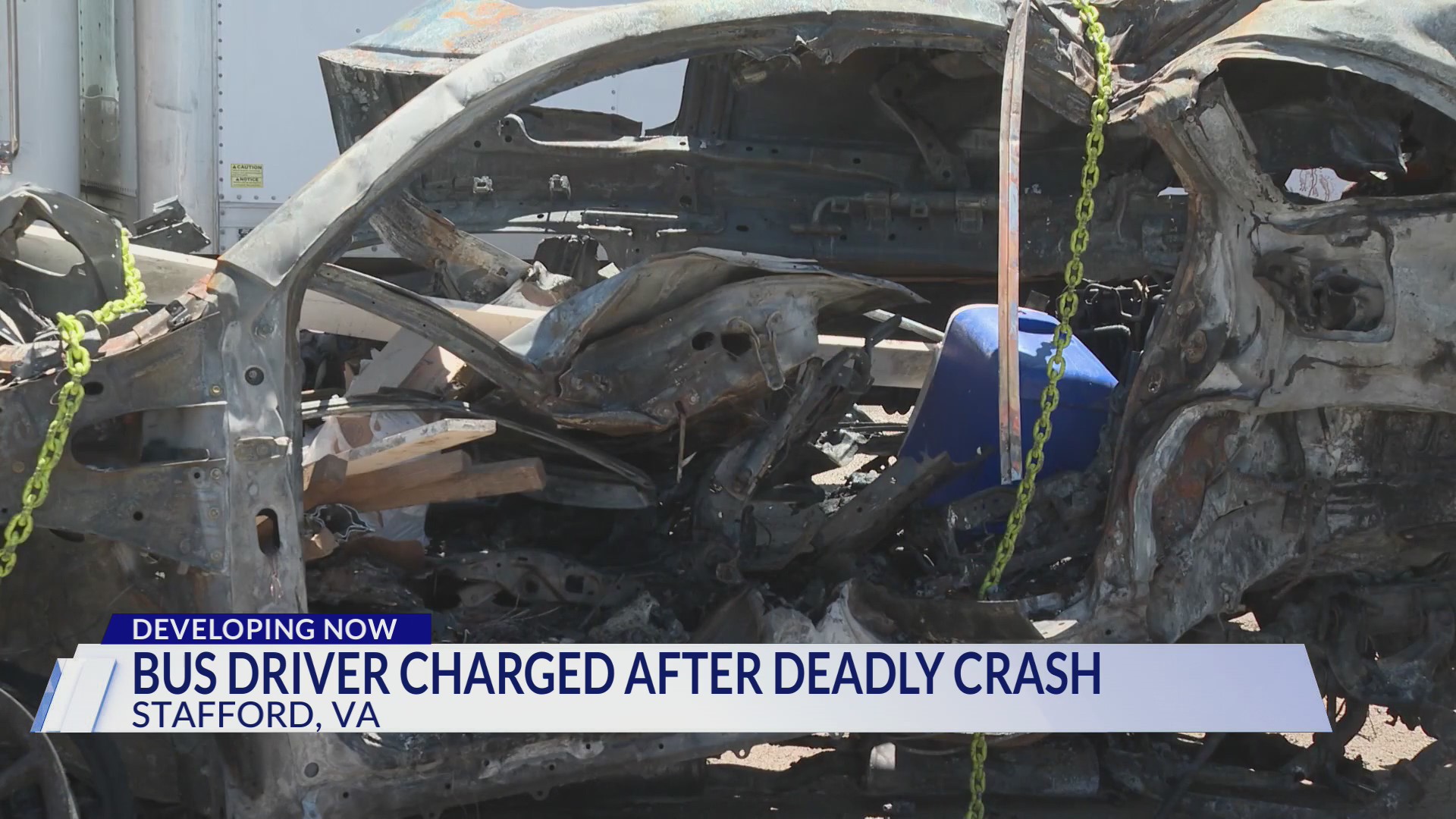 Bus driver in deadly Stafford crash taken into custody, charged with ...