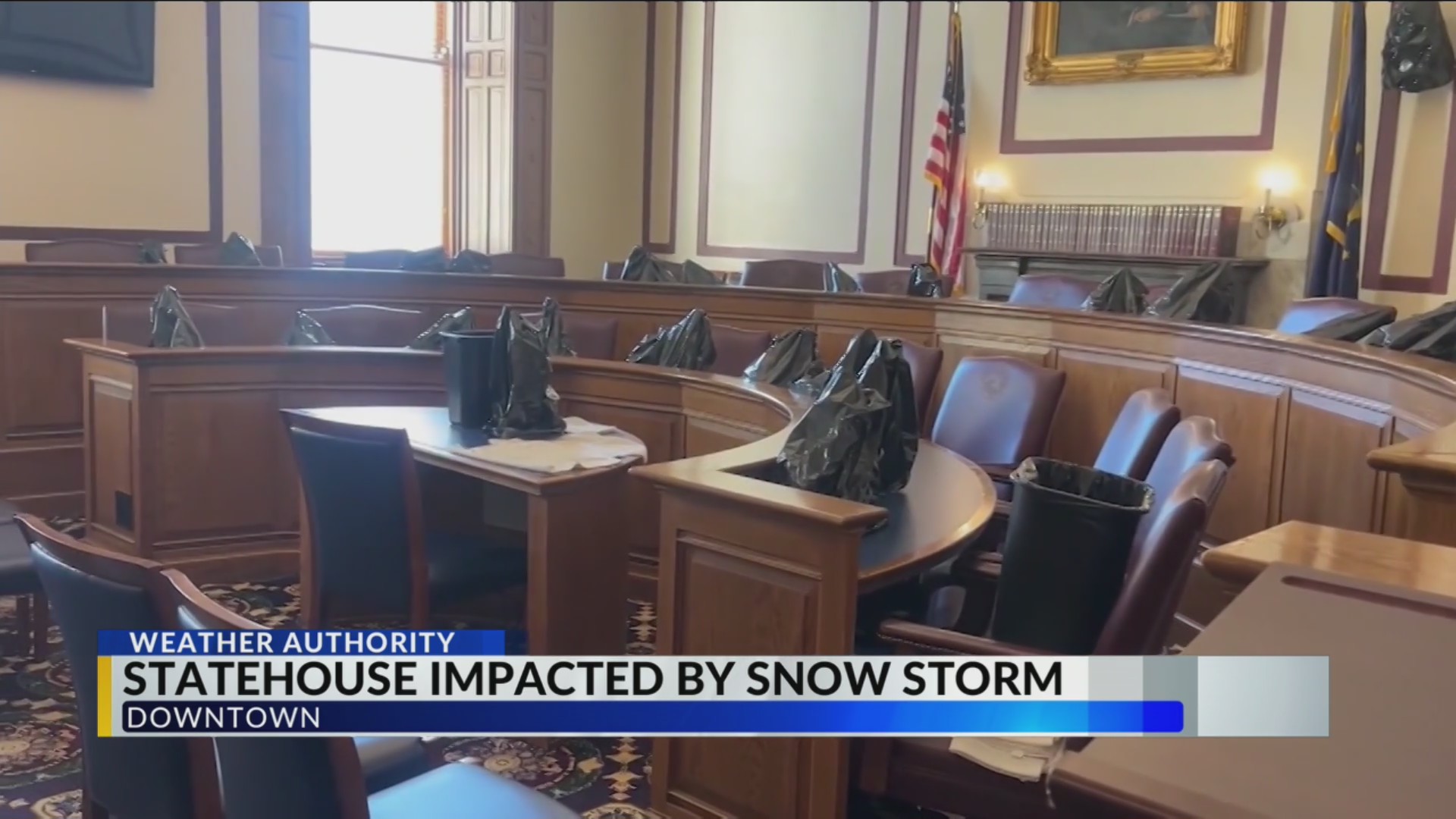 Indiana Statehouse damaged during winter storm – Fox 59