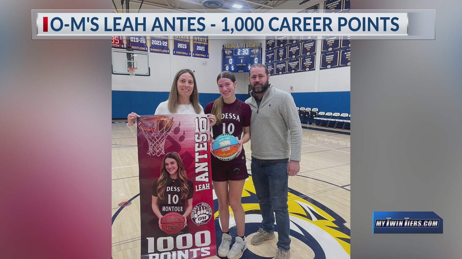 Leah Antes scores 1,000th career point – WETM – MyTwinTiers.com