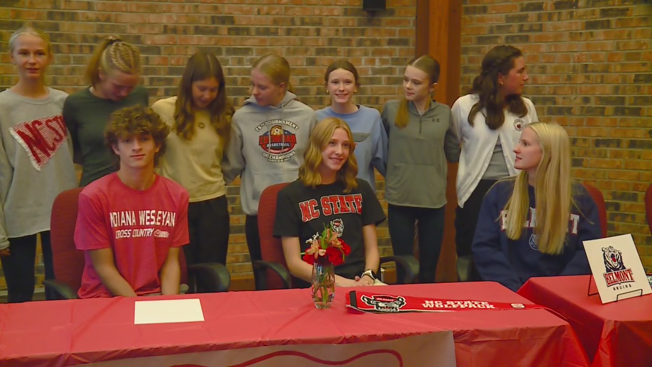 Concordia’s Mallory Weller, Hannah Clark, and Hunter Panning sign to ...