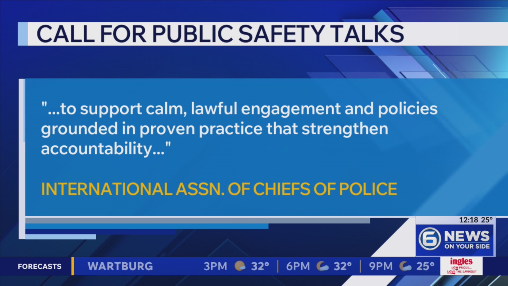 IACP, headed by former KPD chief, calls on Trump to convene public ...