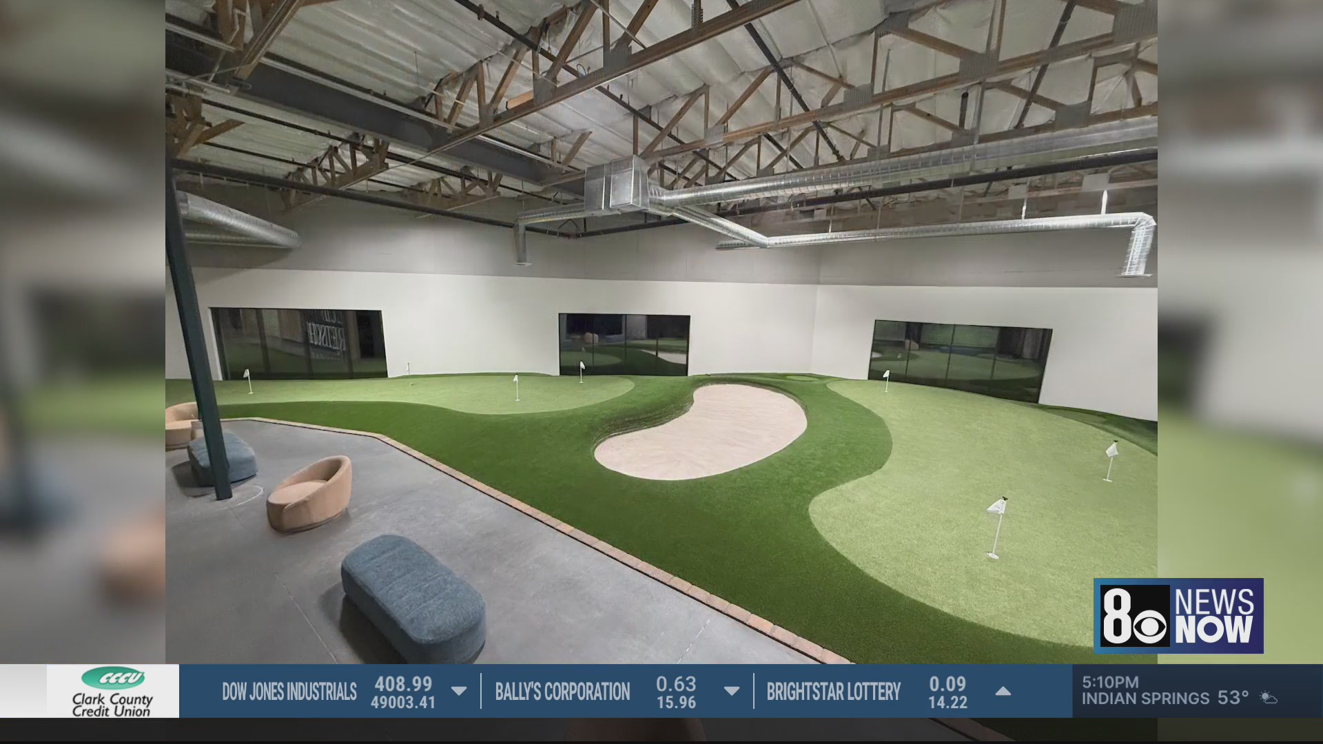 New indoor golf practice, training facility opens in Las Vegas – KLAS