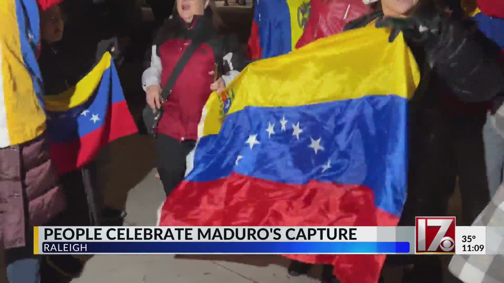 Protests, celebrations after US raid captures Maduro – CBS17.com