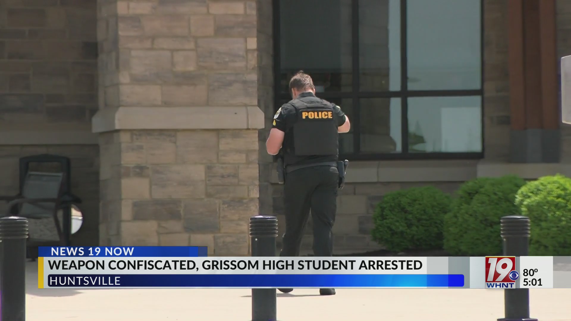 Weapon Confiscated, Grissom High Student Arrested | April 21, 2026 ...
