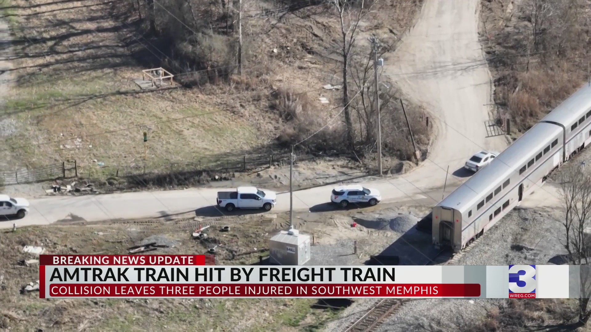 Amtrak, freight train crash in Southwest Memphis – WKRN News 2