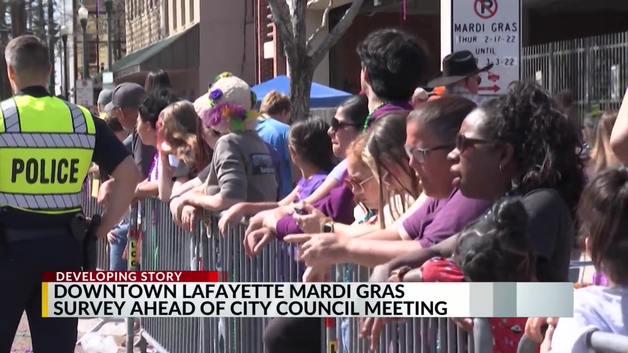 Survey seeks public input on Lafayette’s new Mardi Gras parade route ...