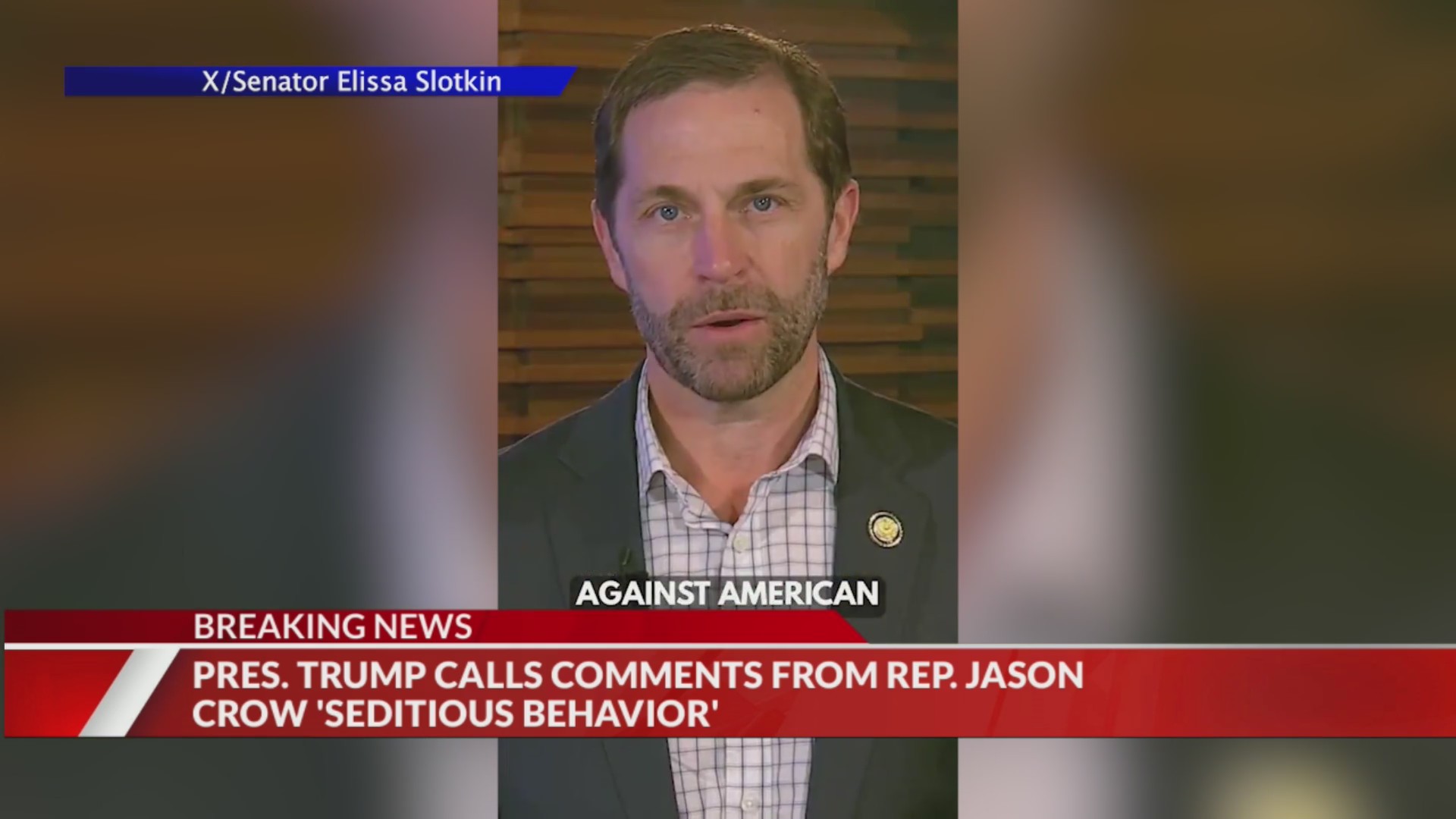 Trump calls on Rep. Crow, 5 Democrats to be charged for ‘seditious ...