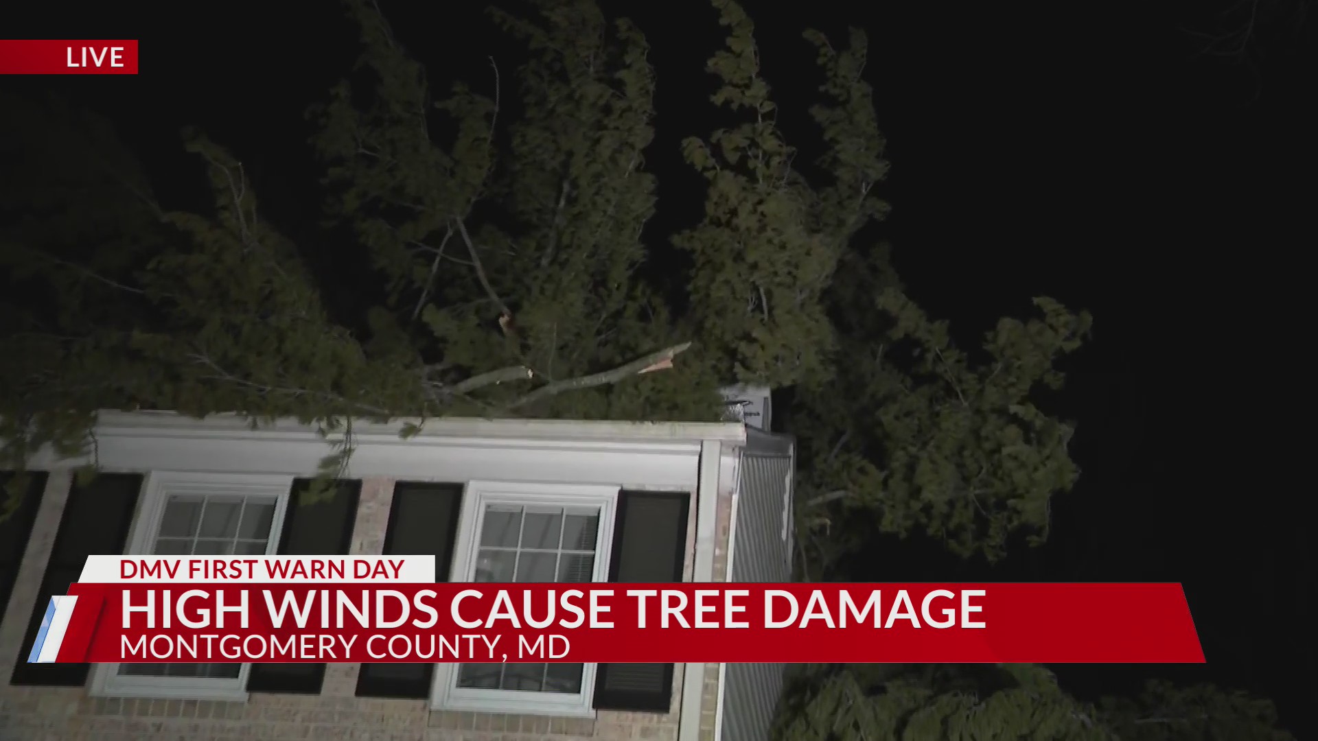 Strong, heavy winds cause damage around Montgomery County – DC News Now ...