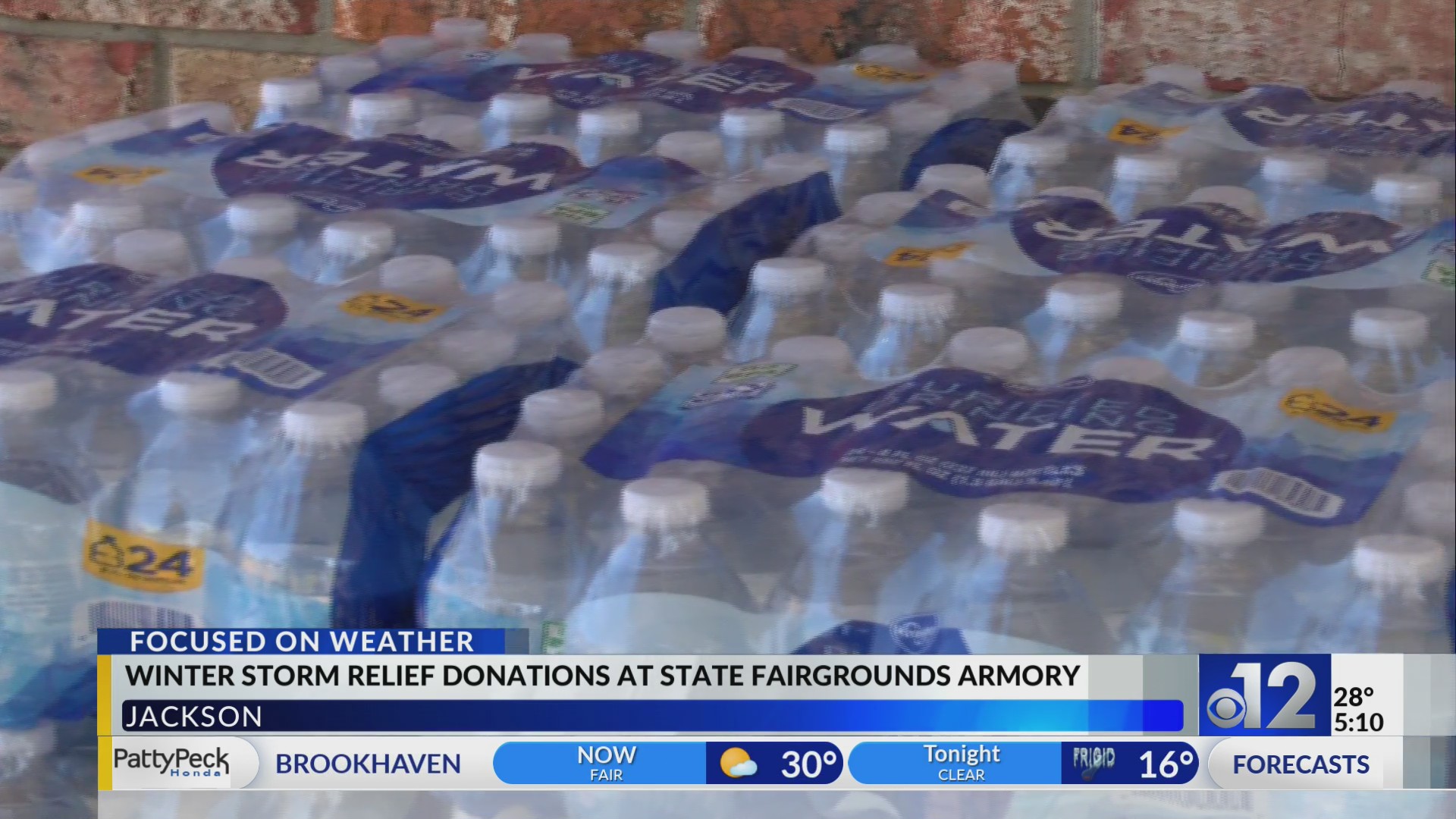 MDAC opens donation site for winter storm victims – WJTV