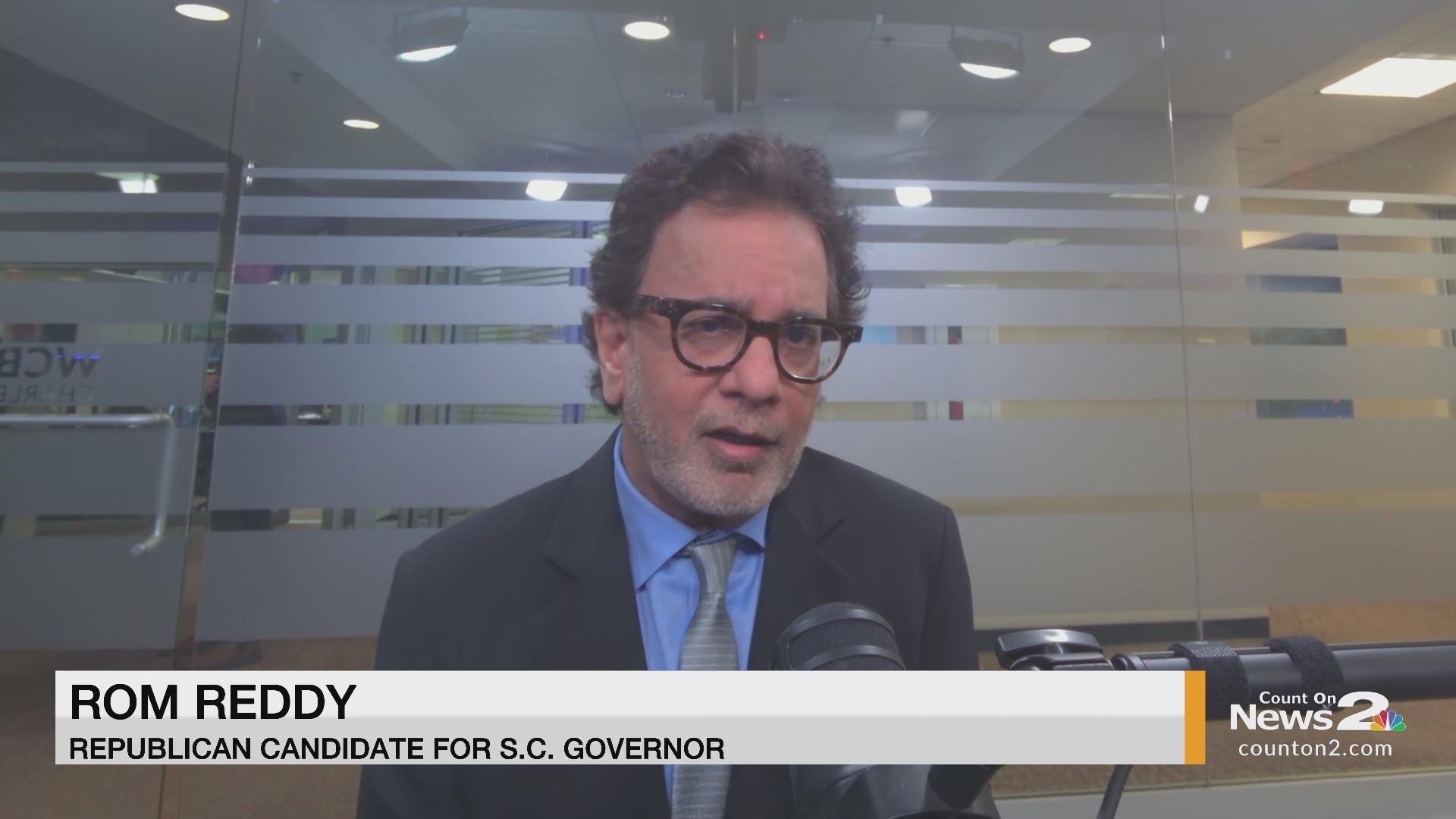 SC gov. candidate Rom Reddy interview to air on WCBD+ – WCBD News 2