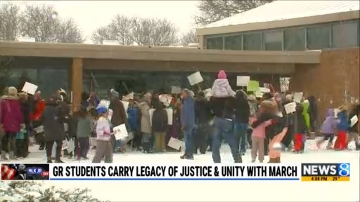 Grand Rapids students carry legacy of justice and unity with march ...