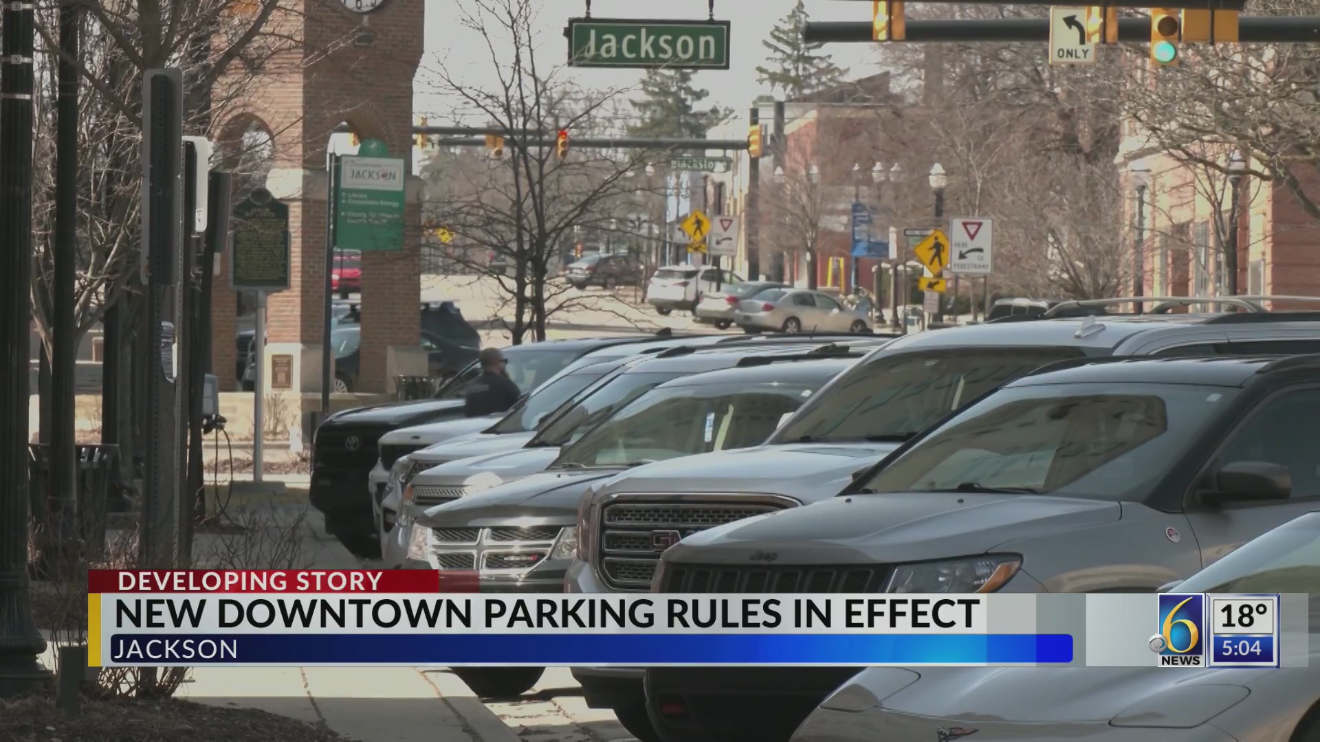 New parking rules in downtown Jackson in effect – WLNS 6 News