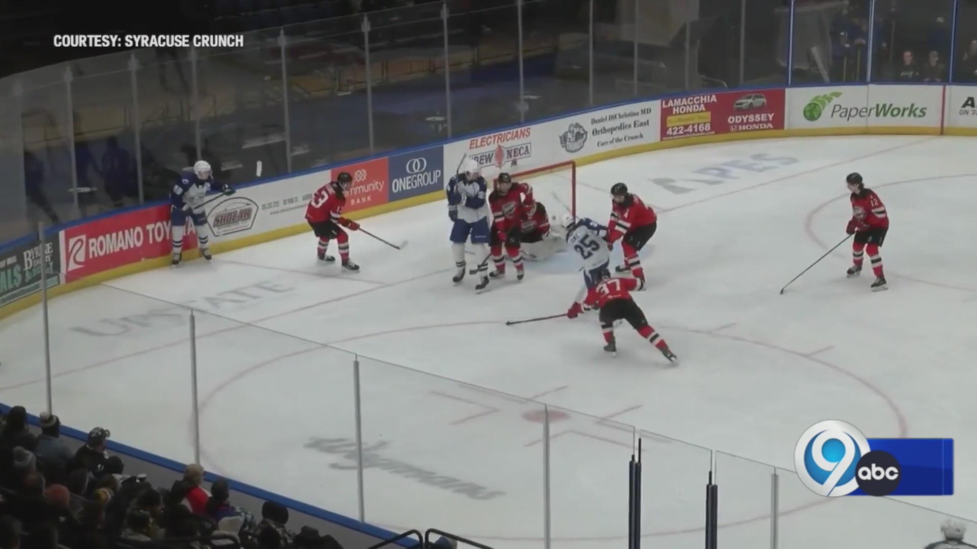 1/24 – Syracuse Crunch wins 4th straight game – WSYR