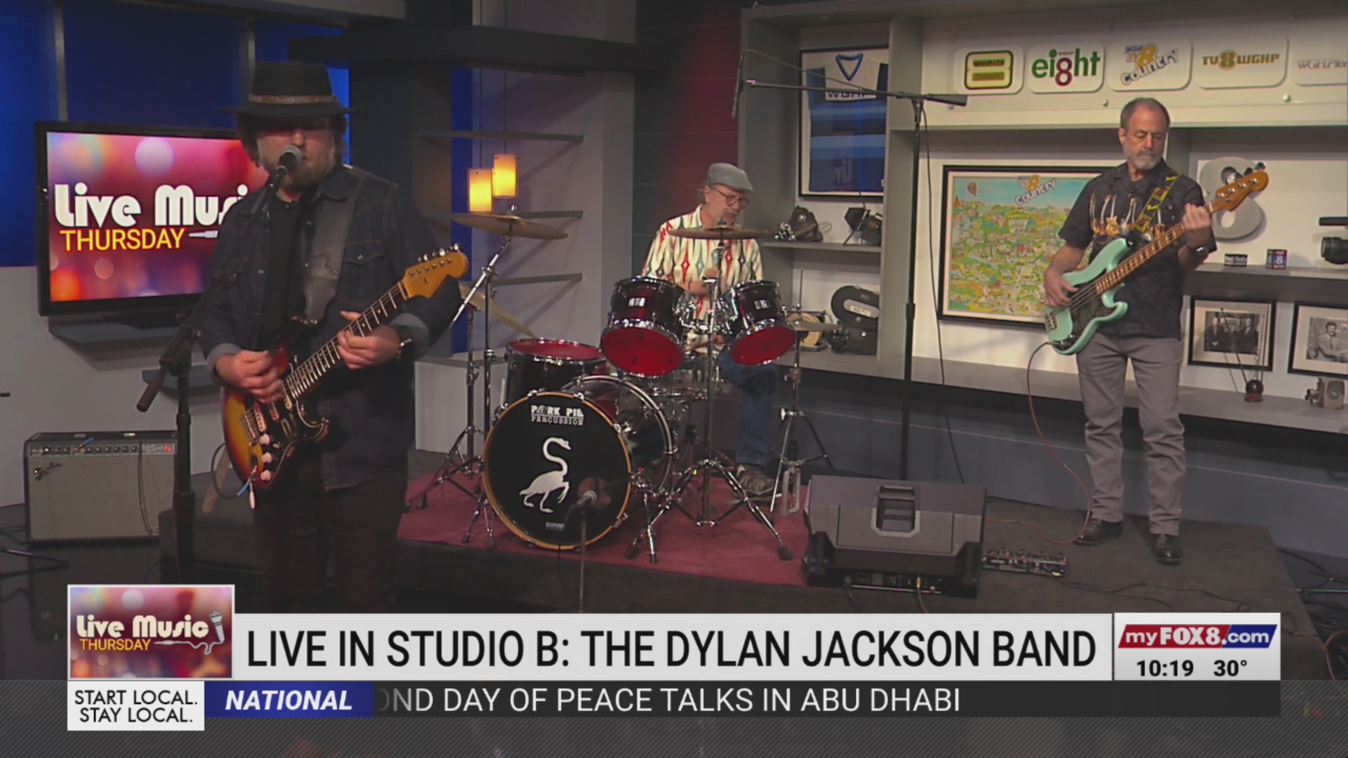 The Dylan Jackson Band performs live on FOX8: Part 1 – FOX8 WGHP