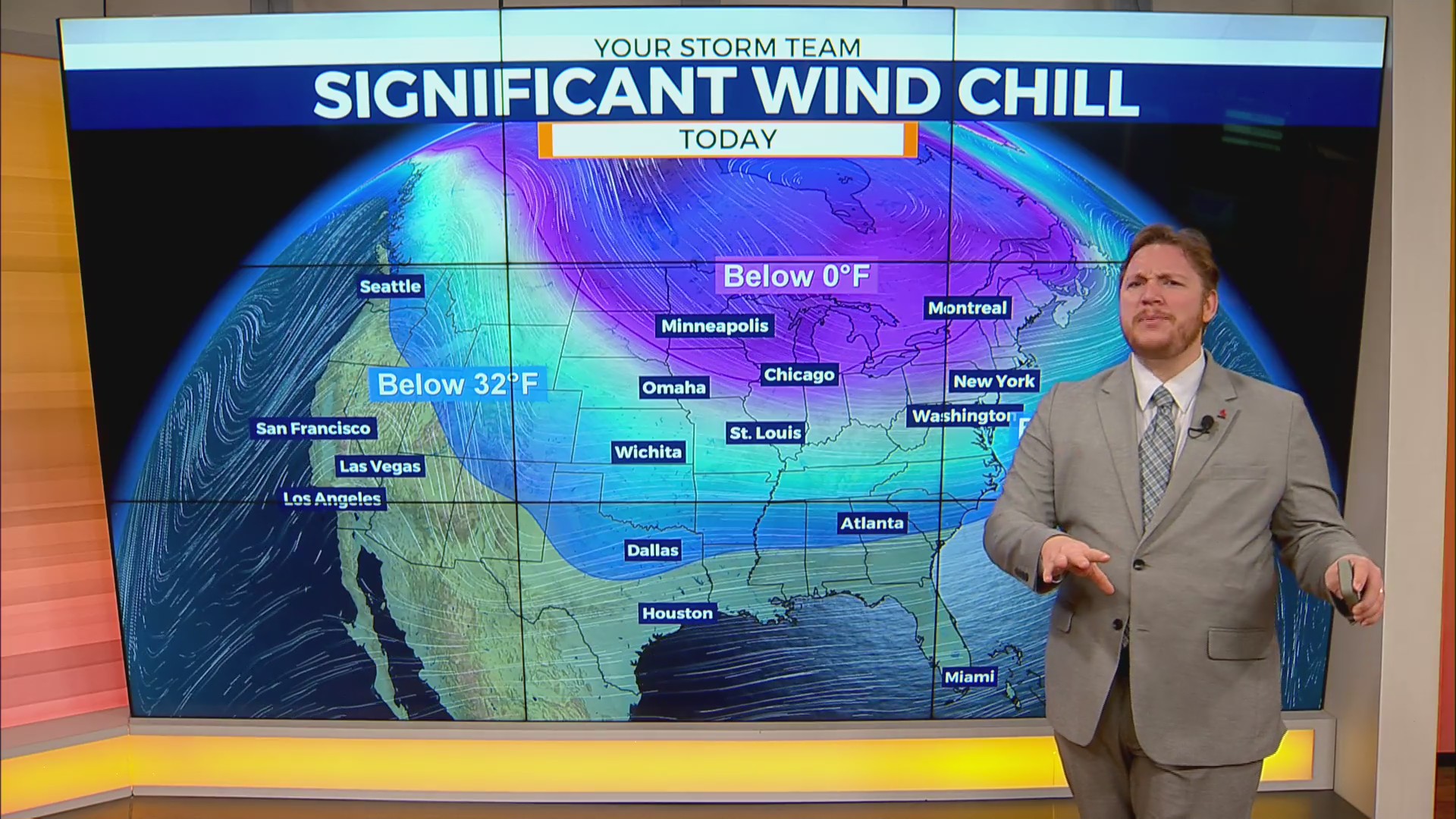 Cloudy morning and a warming trend is all we can expect ...