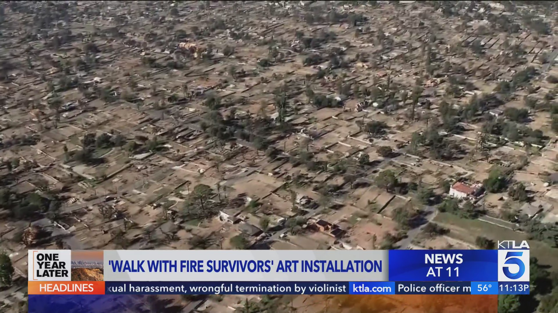 ‘Walk With Survivors’ art installation – KTLA