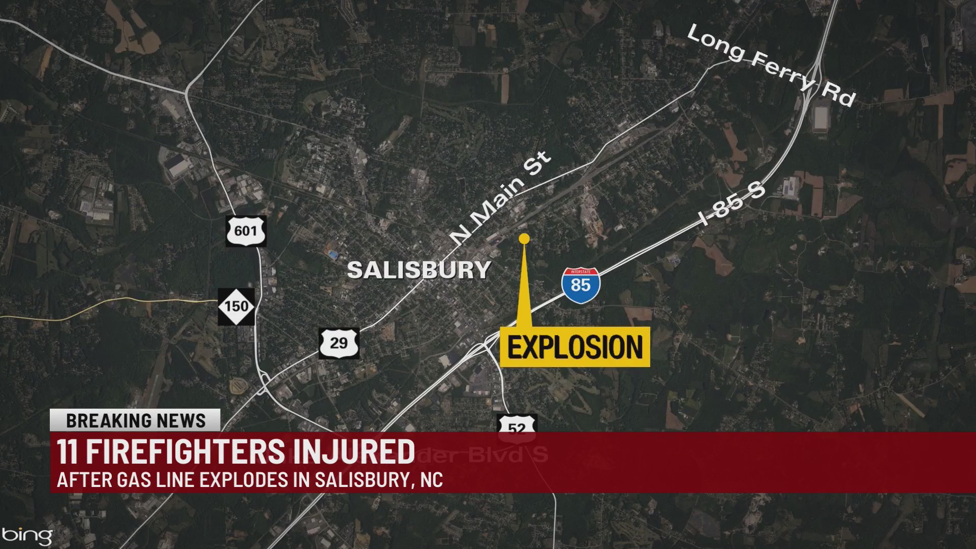 11 North Carolina firefighters injured in gas line explosion ...