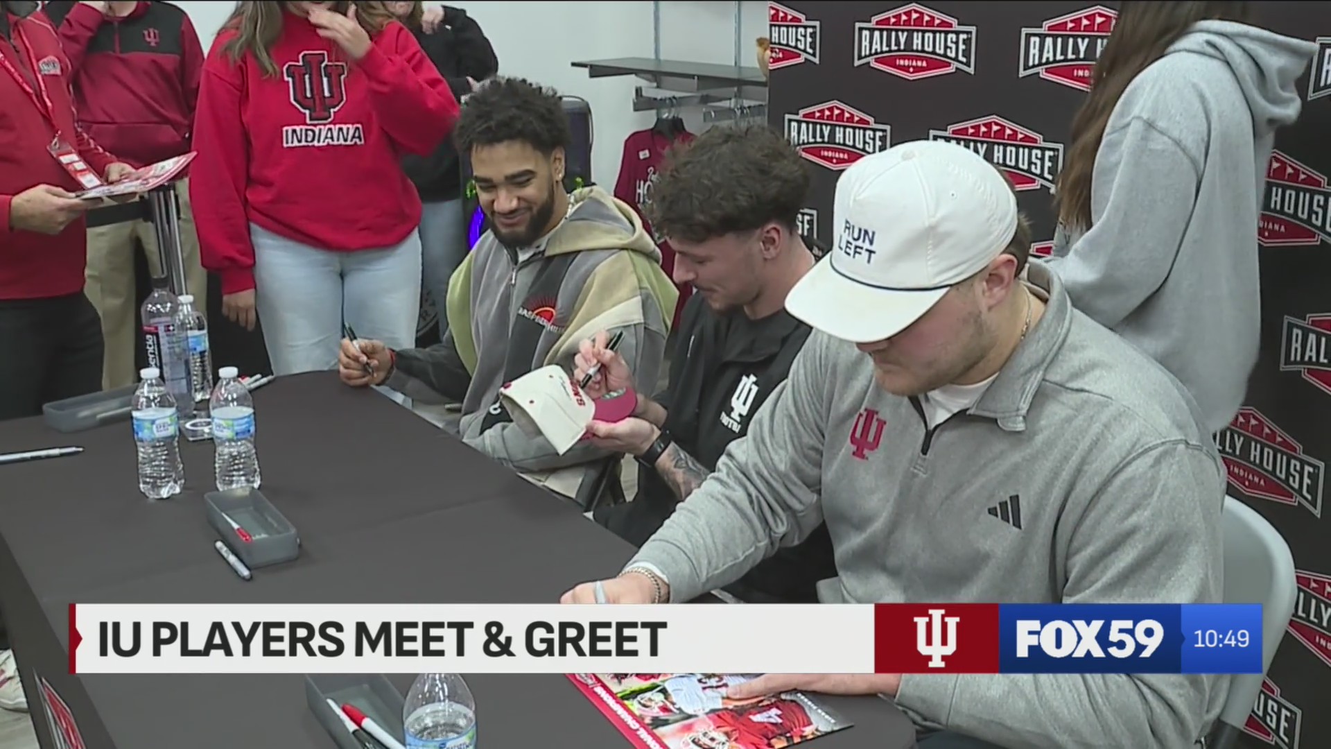 3 IU star players meet with hundreds of fans – Fox 59