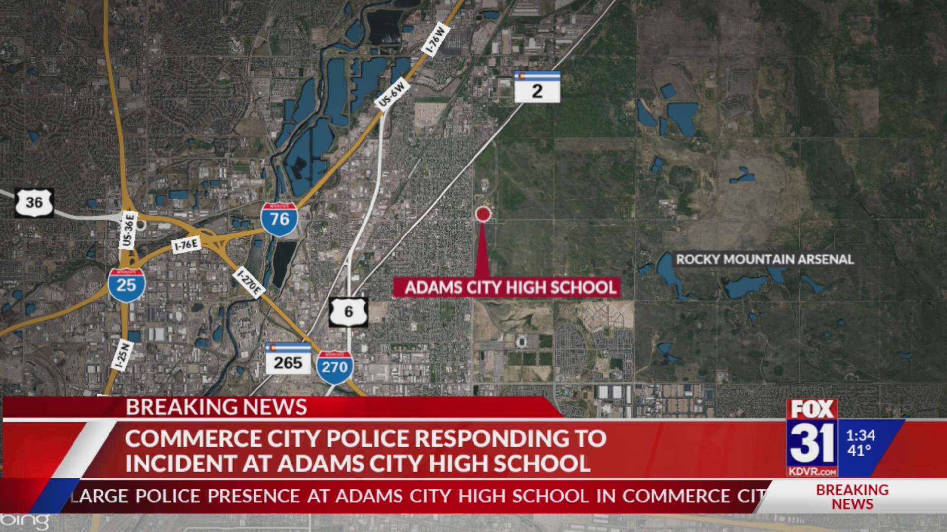 Adams City High School on lockdown while police investigate ‘incident ...
