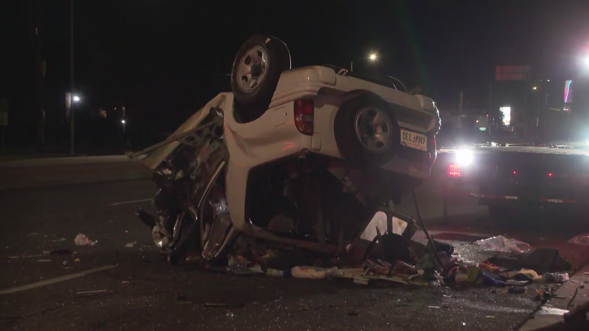 Woman hospitalized after rollover crash in Fresno – CBS47 and KSEE24 ...