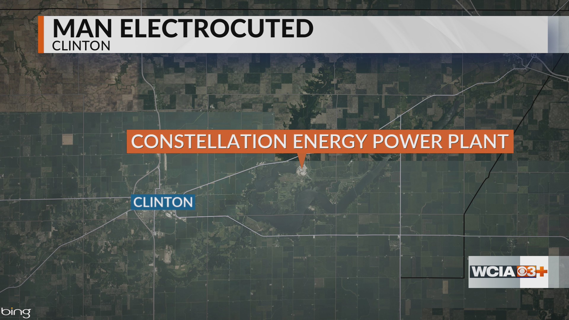 Coroner ID’s man after electrocution at Clinton power plant – WCIA.com